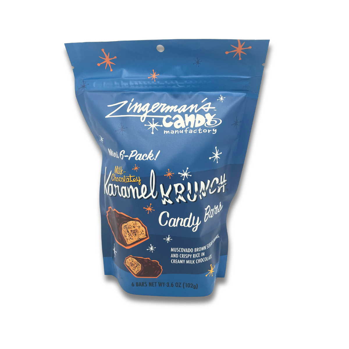 Milk Chocolatey Karamel Krunch Mini 6-pack | Zingerman's Candy Manufactory